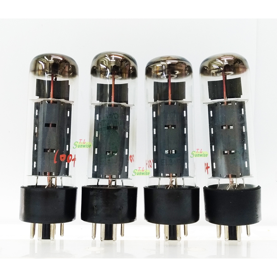 EL34 ︽NO:3412 老蘇聯 EH EL34EH 4支 真空管 ( 6CA7 ; KT77 )有雙支架的圓形除氣片 | 蝦皮購物
