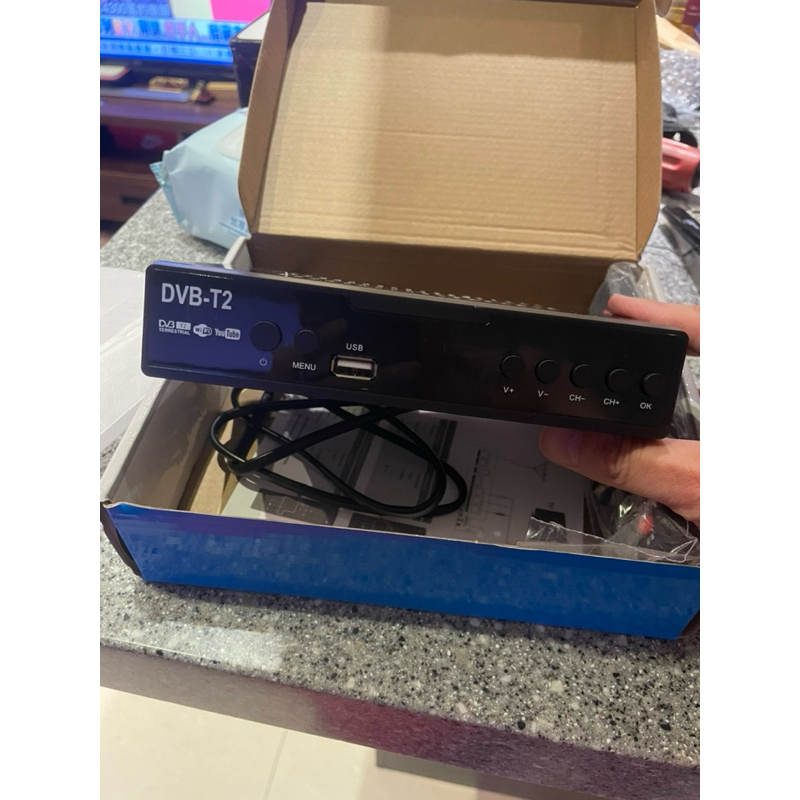 轉售 全新 數位機上盒 電視機上盒 DVB-T2 機上盒 | 蝦皮購物