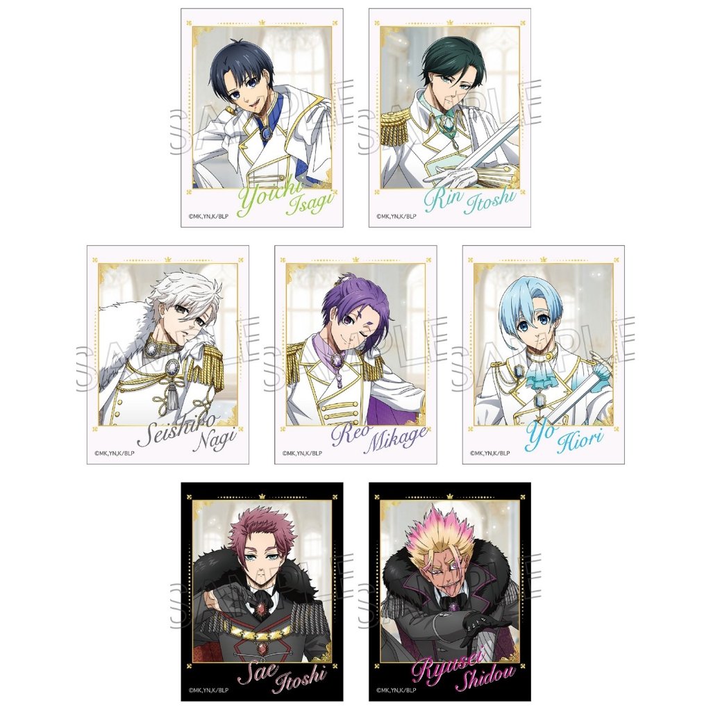【預購】ブルーロック 藍色監獄－玉座 Vol.3 Duel－貼紙（全七款自選） | 蝦皮購物