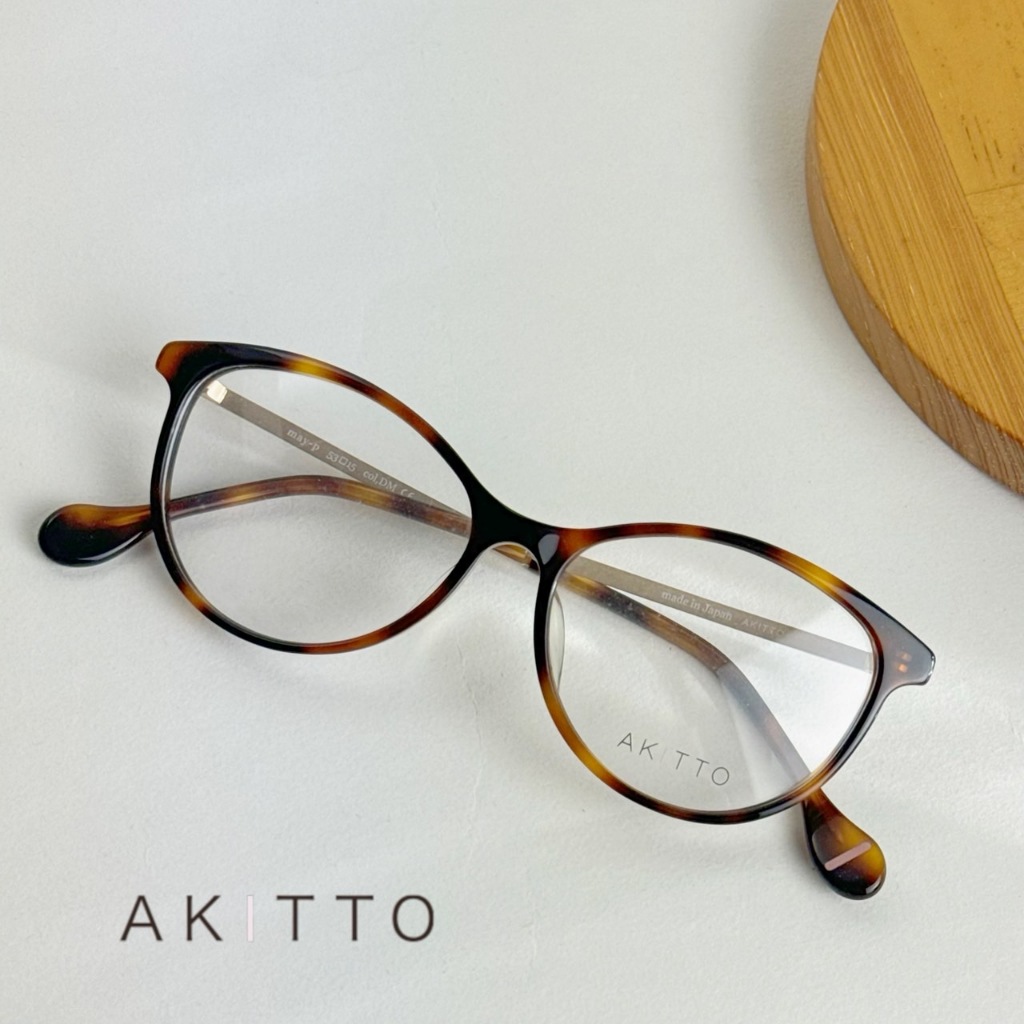【AKITTO】 純鈦｜日本手工框｜川上明仁｜日系女孩｜小臉女生｜靖江｜醋酸纖維｜may-p【唯光眼鏡】 | 蝦皮購物