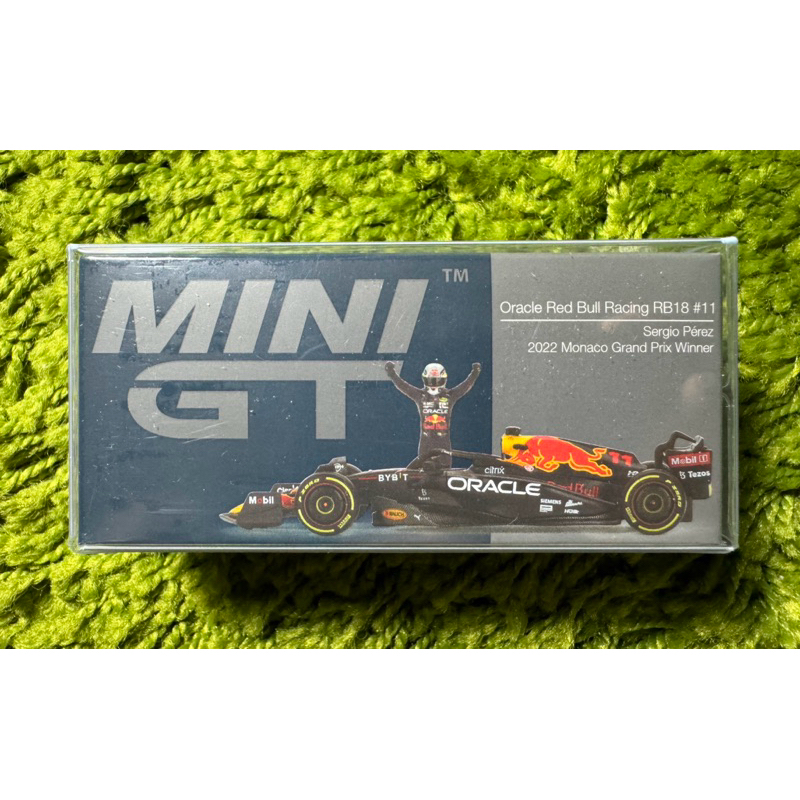 Mini GT #551 Red Bull RB18 Sergio Pérez Monaco Prix Winner | 蝦皮購物