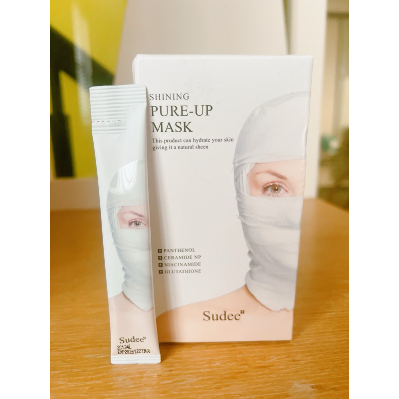 現貨SUDEE SHINING PURE-UP MASK 高亮膚泥膜 盒/10條 | 蝦皮購物