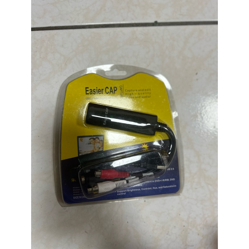 Easycap USB 2.0 視頻 DVD 採集 1 通道 utv007 支持 android | 蝦皮購物