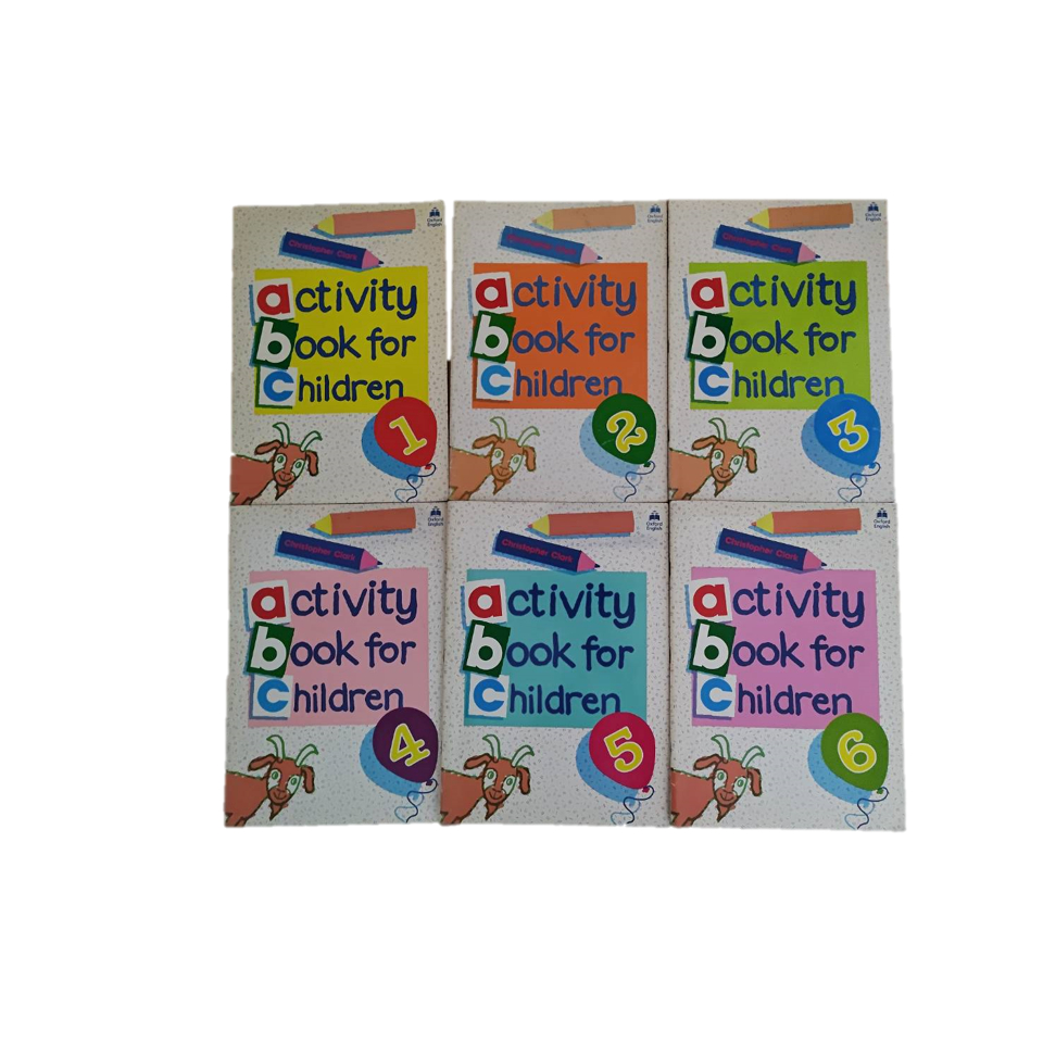 Activity Book for Children Book1~ Book6 (共6本)(total 6 books) | 蝦皮購物