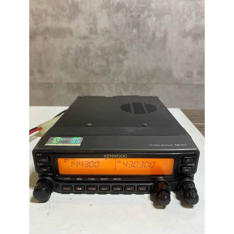 《基隆 揚欣無線電》中古雙頻車機KENWOOD TM-V71A | 蝦皮購物