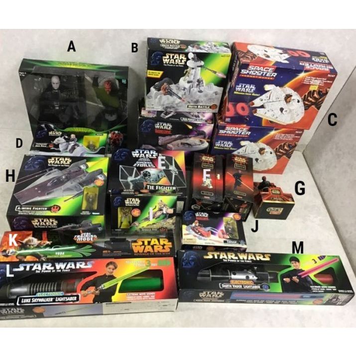 =時空迴廊=日版 絕版玩具 星際大戰 黑武士 千鷹號 光劍 TIE Fighter、Darth Maul、Swoop | 蝦皮購物
