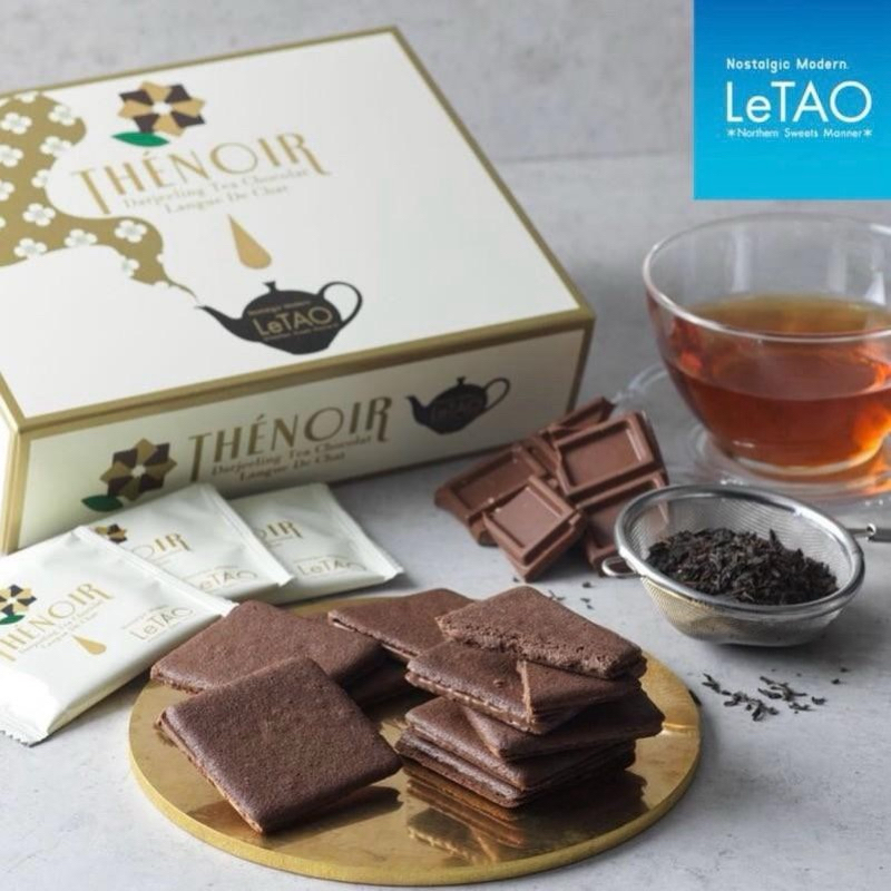 3/22預購 日本伴手禮 小樽洋菓子舖LeTAO 紅茶巧克力夾心餅乾 | 蝦皮購物