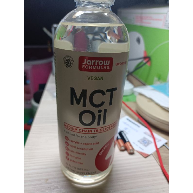 Jarrow賈羅公式 中鏈三酸甘油脂MCT Oil(椰子油來源)(591ml) | 蝦皮購物