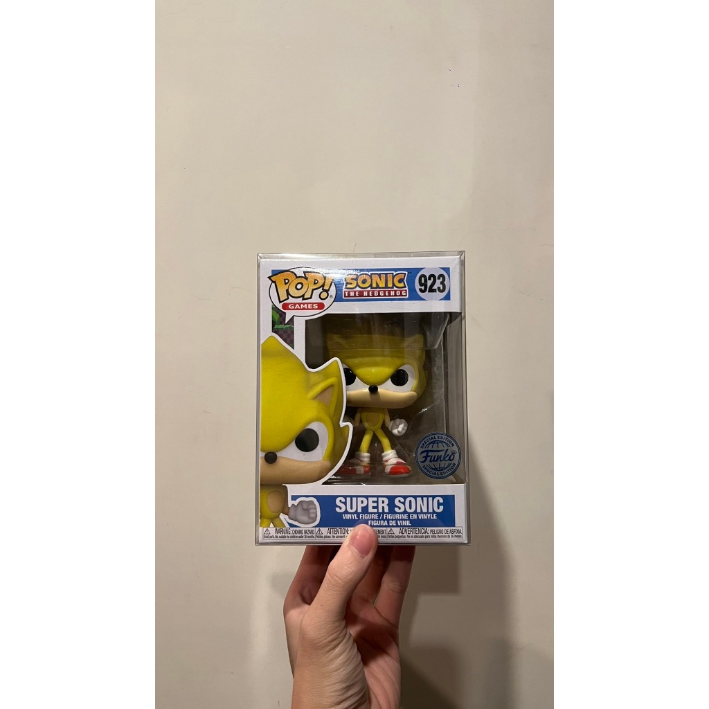 Funko POP! GAMES 923 超級音速小子 SUPER SONIC | 蝦皮購物