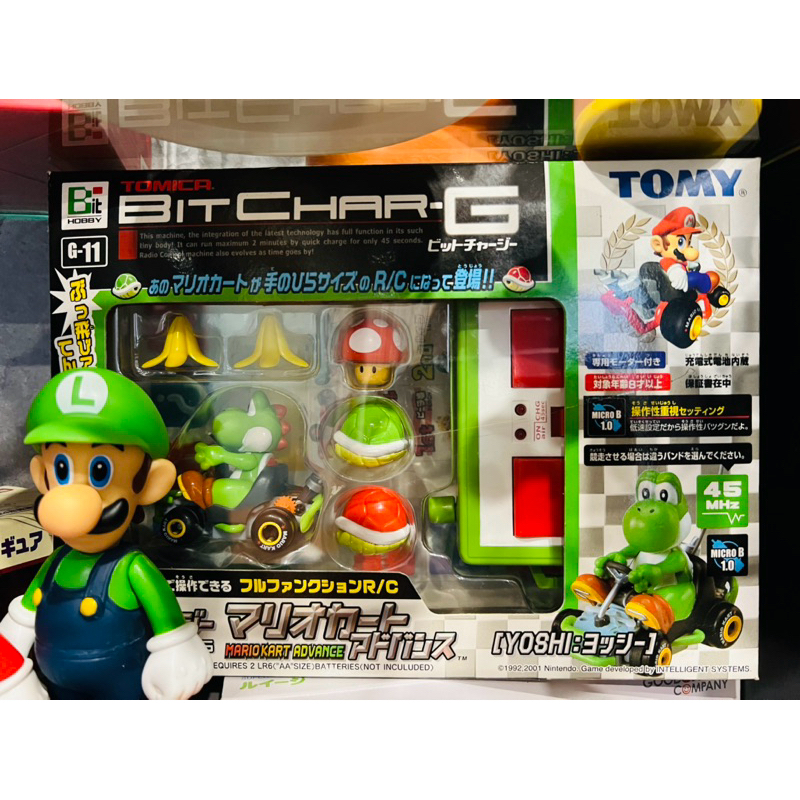 （全新未拆.聊聊優惠）TOMY TOMICA BIT CHAR-G G-11 遊戲 馬力歐賽車 | 蝦皮購物