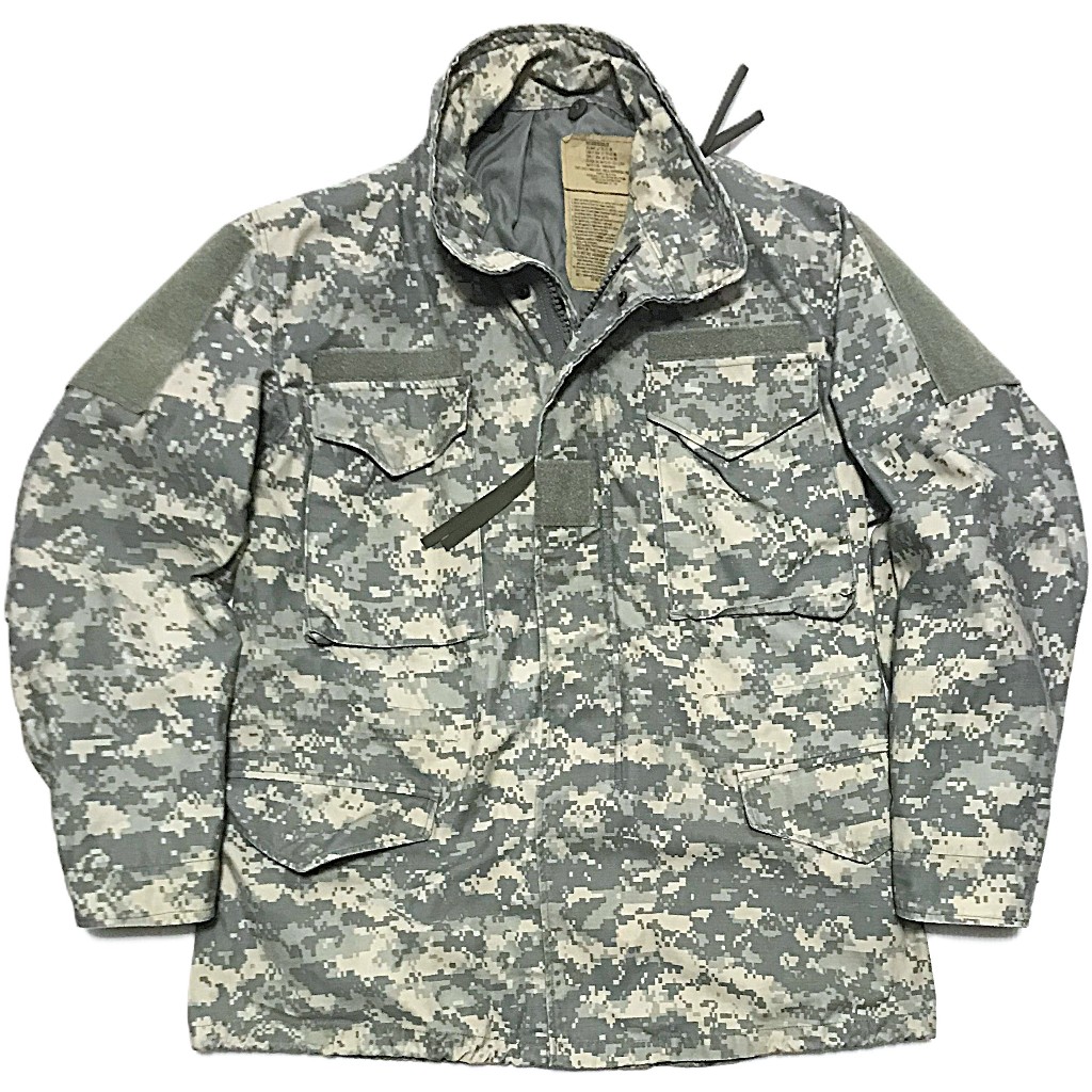 美軍公發 ARMY 陸軍 M65 野戰外套 夾克 ACU UCP 通用數位迷彩 全新 | 蝦皮購物