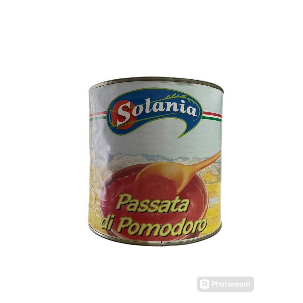 SOLANIA 義大利原味番茄糊 Mashed Tomatoes (Passata) 3400G | 蝦皮購物