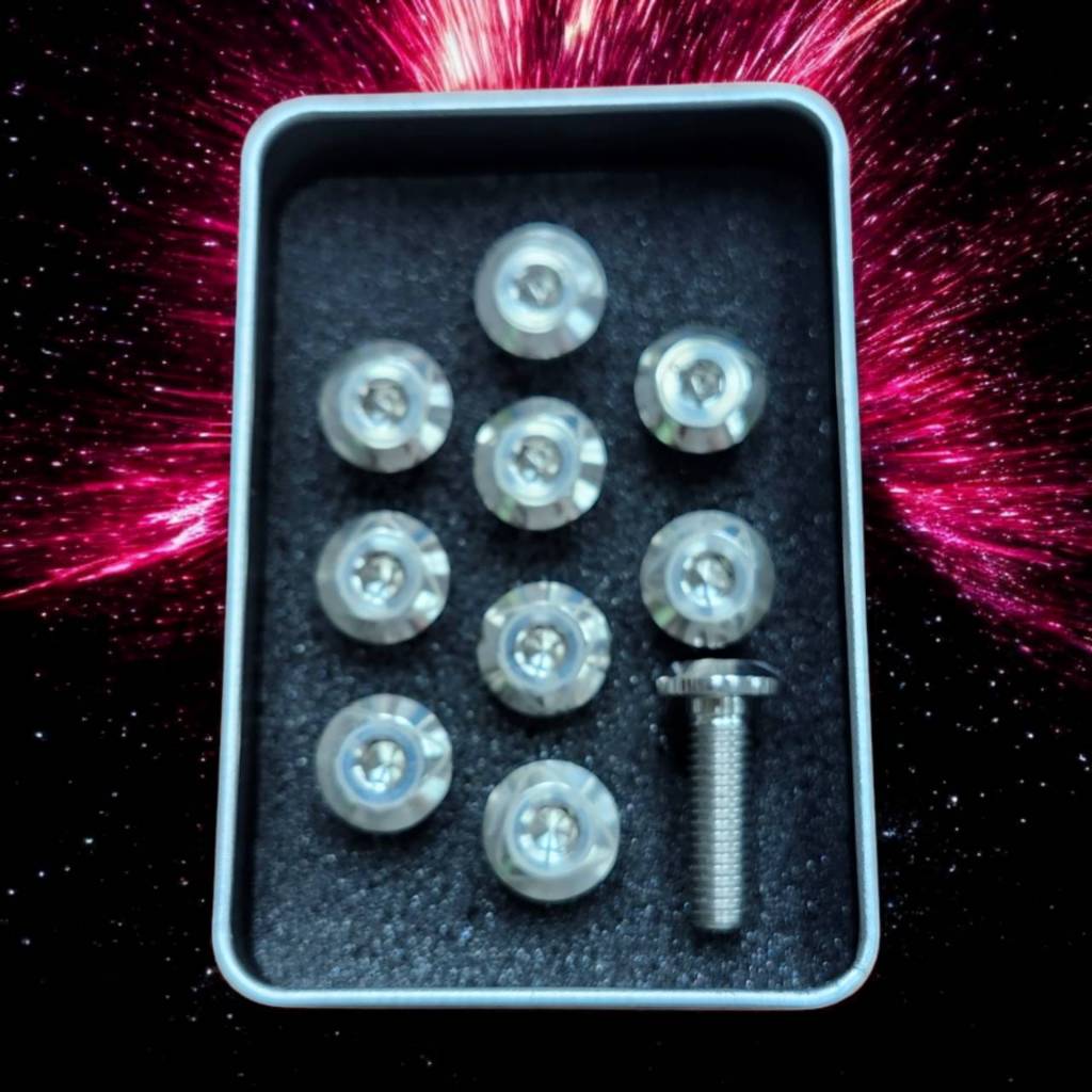 輪將工坊 】正鈦合金碟盤螺絲組 原色鈦 可自行燒色 各車系皆可直上 勁戰 Smax Force Bws | 蝦皮購物