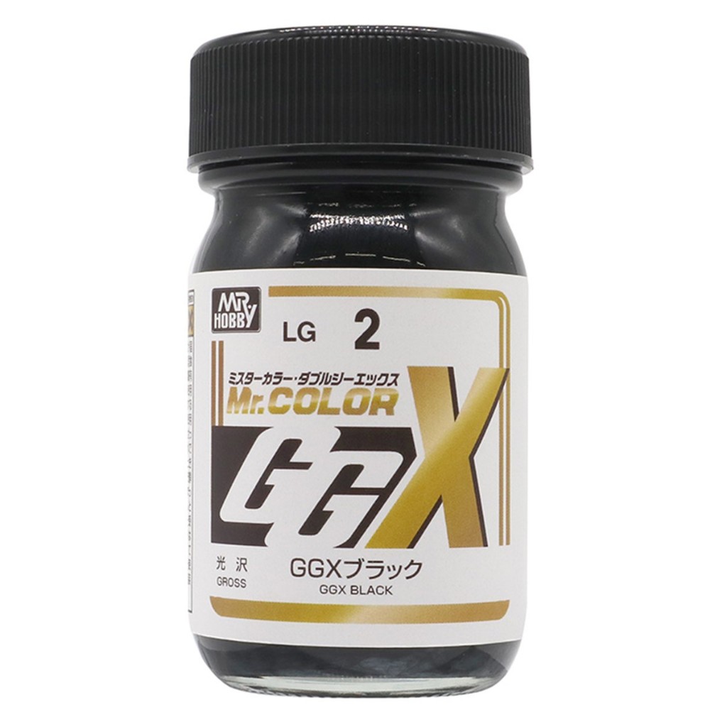 弘萬吉 GUNZE 油性漆 GGX專用 亮光黑色 60ml 貨號 LG02 | 蝦皮購物