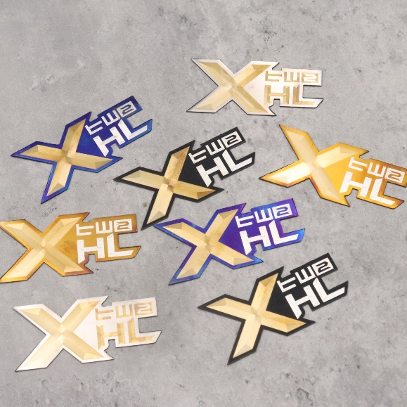 《鈦片工坊》 鯊魚X2 HL X2HL RT 斜瓶鈦合金飾片 鯊魚工廠 鈦合金鈦片氣瓶鈦片 氣瓶 貼紙 避震器鈦 | 蝦皮購物