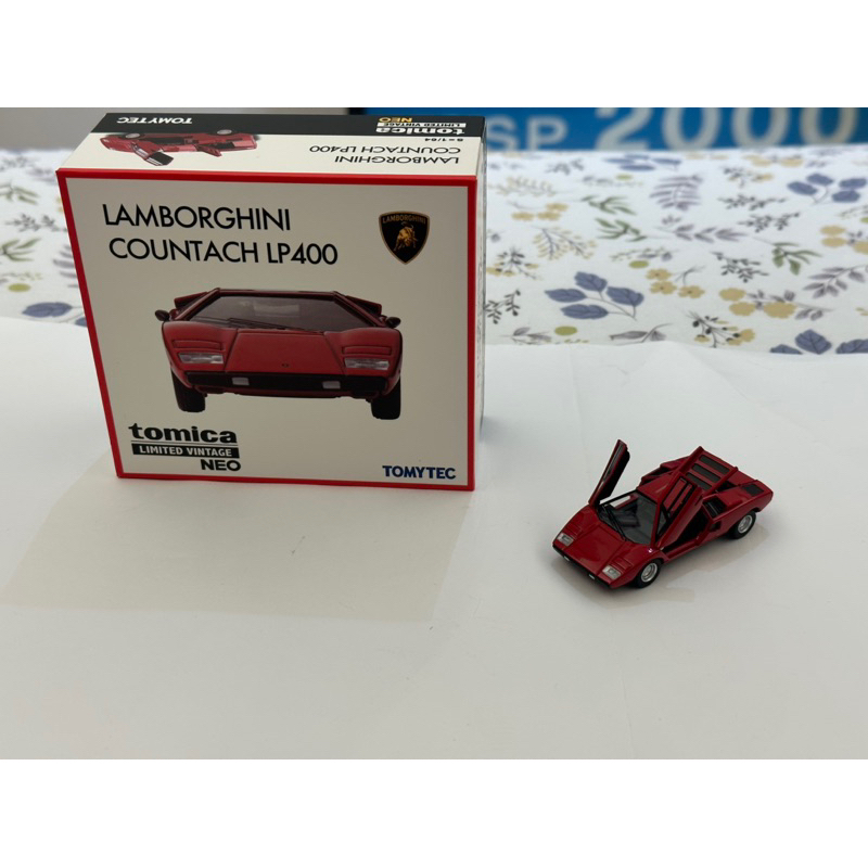 Tomica Tomytec 絕版 TLV-N Lamborghini Countach LP400 紅色款 全新僅拍照 | 蝦皮購物