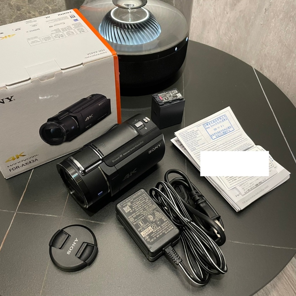 SONY 索尼 FDR-AX43A 4K DV 公司貨 保固至2026/5/3 高畫質數位攝影機 20倍蔡司鏡頭 | 蝦皮購物