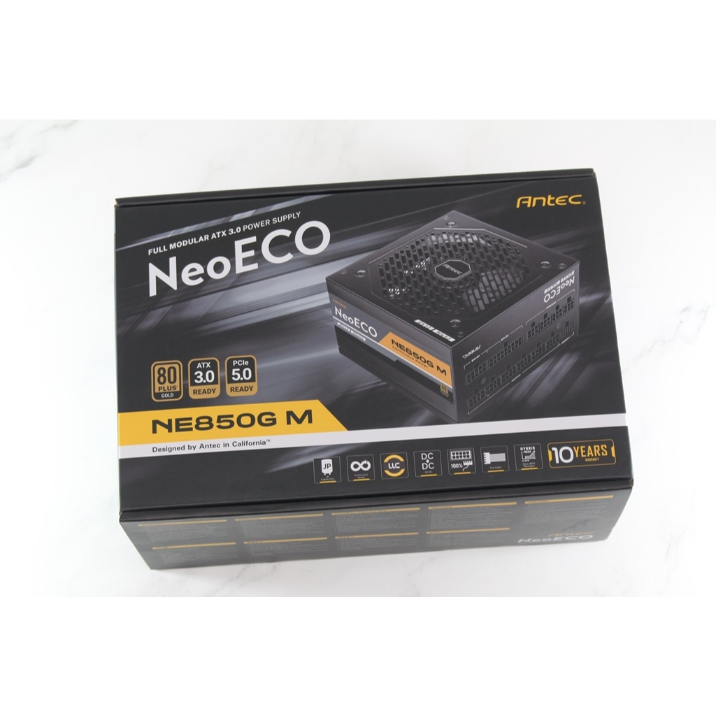 全新 安鈦克 Antec NE850G M ATX3.0 850W 金牌 全模組 PCIe 5.0電源供應器(10年保) | 蝦皮購物