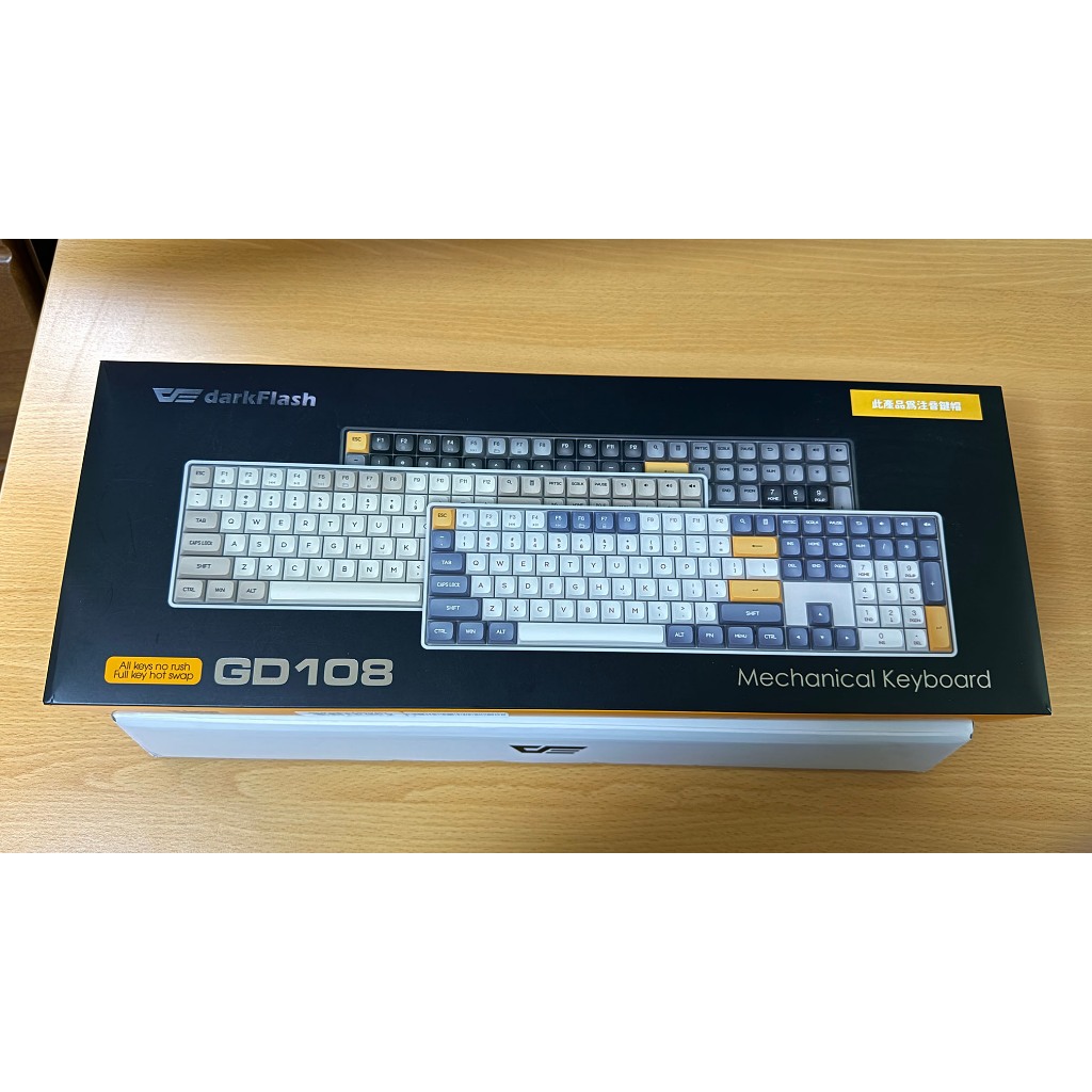 darkFlash GD108 雙模機械鍵盤(星空藍) | 蝦皮購物