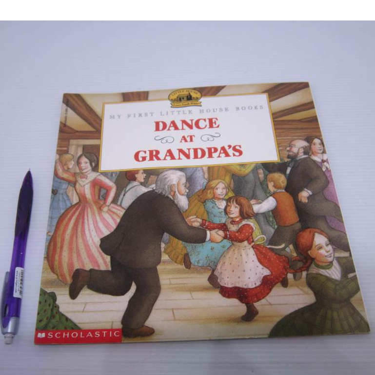 「二手書」Scholastic Dance at grandpa's 英文繪本 LittleHouse Ingalls | 蝦皮購物