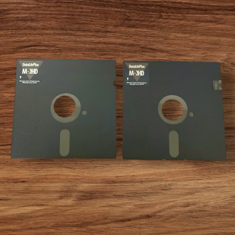 《懷舊商品》DataLifePlus M-2HD/大磁碟片-2張合售 | 蝦皮購物