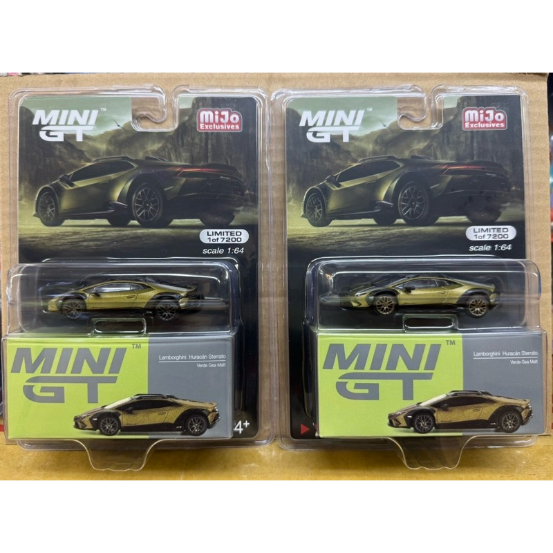 =天星王號= MINI GT #779 Huracan Sterrato 藍寶堅尼 越野小牛 超跑 消光綠 美版 | 蝦皮購物