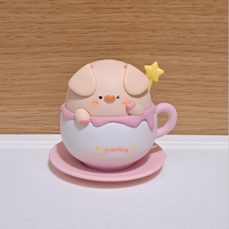 MINISO 名創優品 Piko Pig 屁可豬 甜品系列 妙戀奶昔 盒玩 盲盒 盲抽 | 蝦皮購物