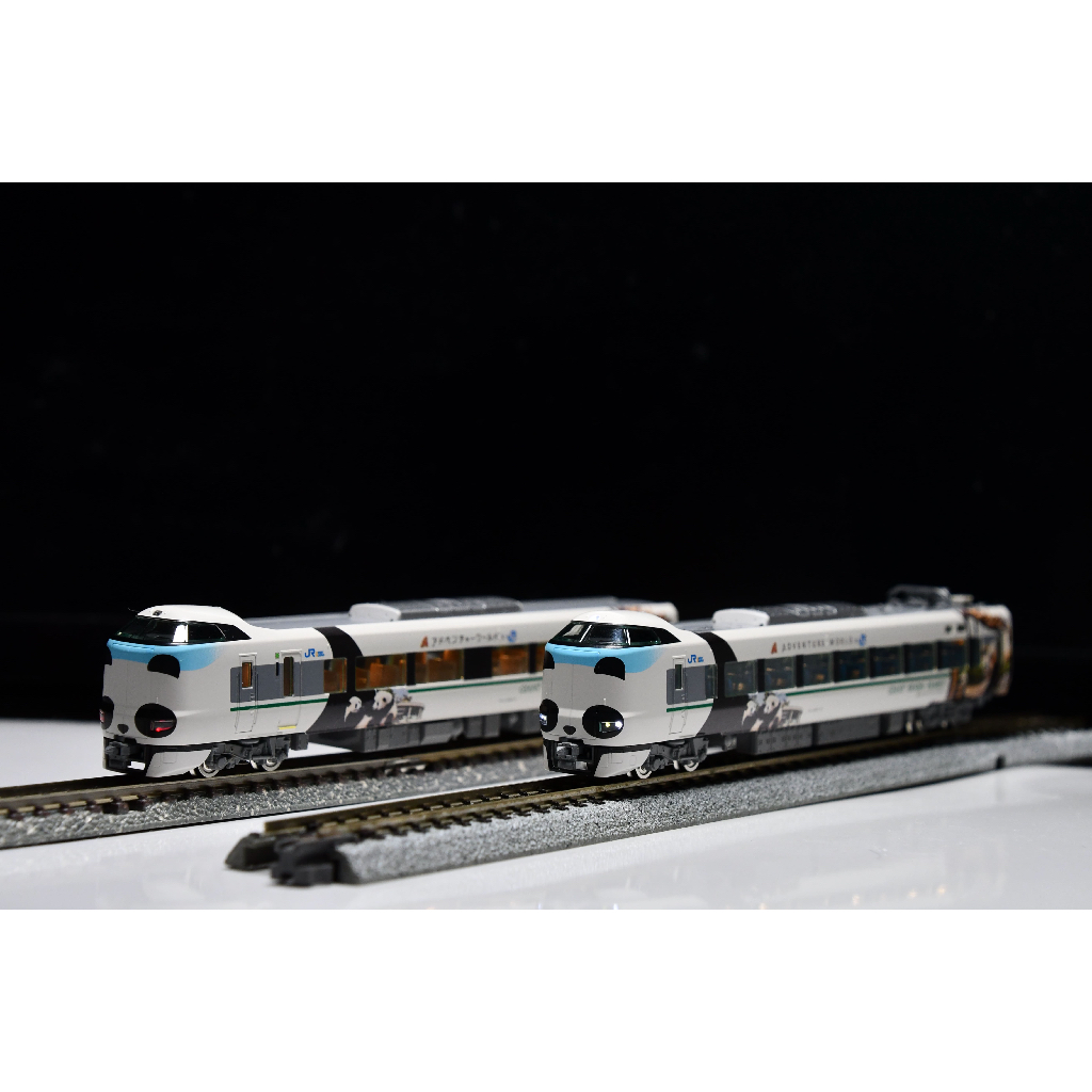 [近新極美限定品]TOMIX 97933 特別企劃品 JR 287系 特急電車 (熊貓微笑冒險列車) 6輛組 | 蝦皮購物