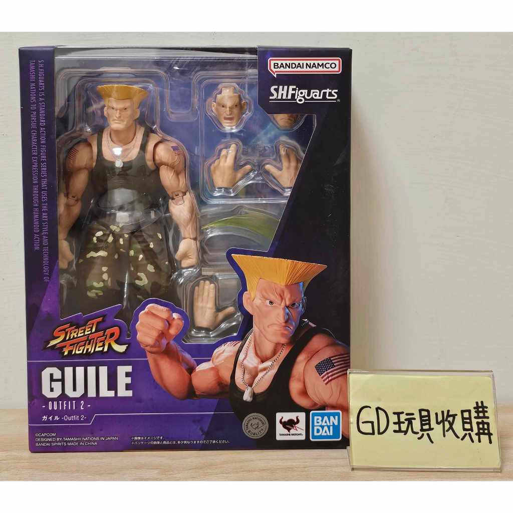 【GD玩具收購當舖】萬代 S.H.Figuarts 快打旋風 Outfit 2 街頭霸王 街霸 蓋爾 凱爾 SHF 可動 | 蝦皮購物
