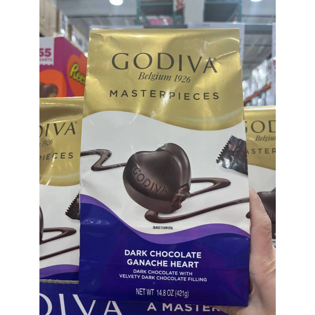 【美國商城USA mall】美國 Godiva 甘那許 心型黑巧克力 421g 新上市 開發票 | 蝦皮購物