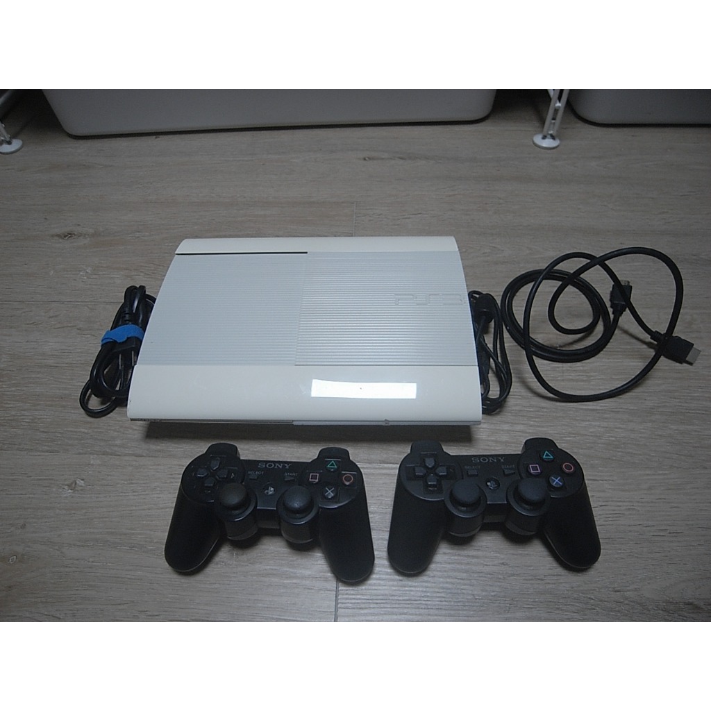 二手 索尼 Sony PlayStation 3 PS3 250g 遊戲 主機 CECH-4007B 白色 滑蓋 薄機 | 蝦皮購物