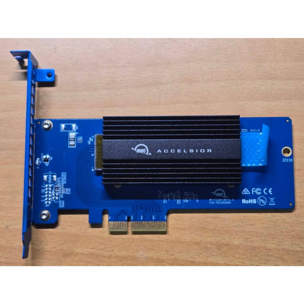 二手 無外盒 OWC Accelsior 1M2 PCIE轉M.2轉接卡 | 蝦皮購物