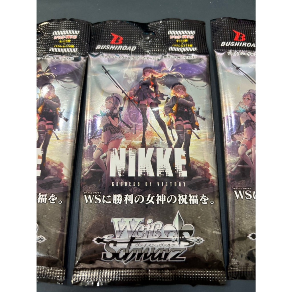 [維達小舖] 勝利女神：妮姬 NIKKE WS 黑白雙翼 日版全新 補充包 單包 散包 擴充包 武士道 bushiroa | 蝦皮購物