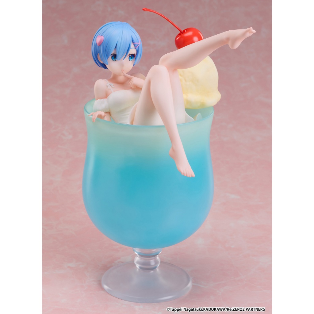 【小妻玩玩具】 6月 預購 elcoco 1/7 Re:從零開始的異世界生活 雷姆 冰淇淋蘇打 PVC 從零 0218 | 蝦皮購物