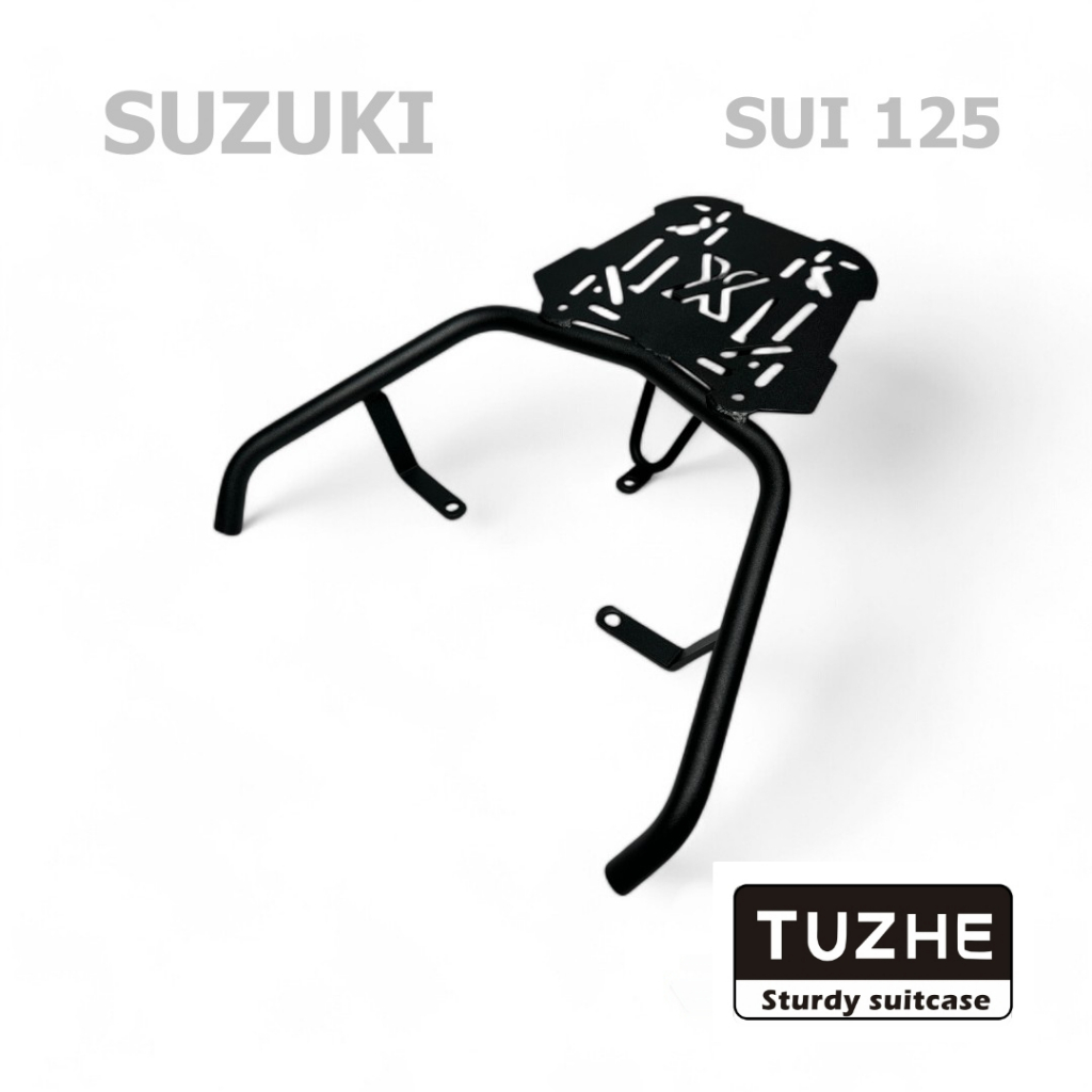 🛵 TUZHE 鋁箱 鈴木 SUZUKU SUI125 後架 後箱架 貨架 行李架 外送架 | 蝦皮購物