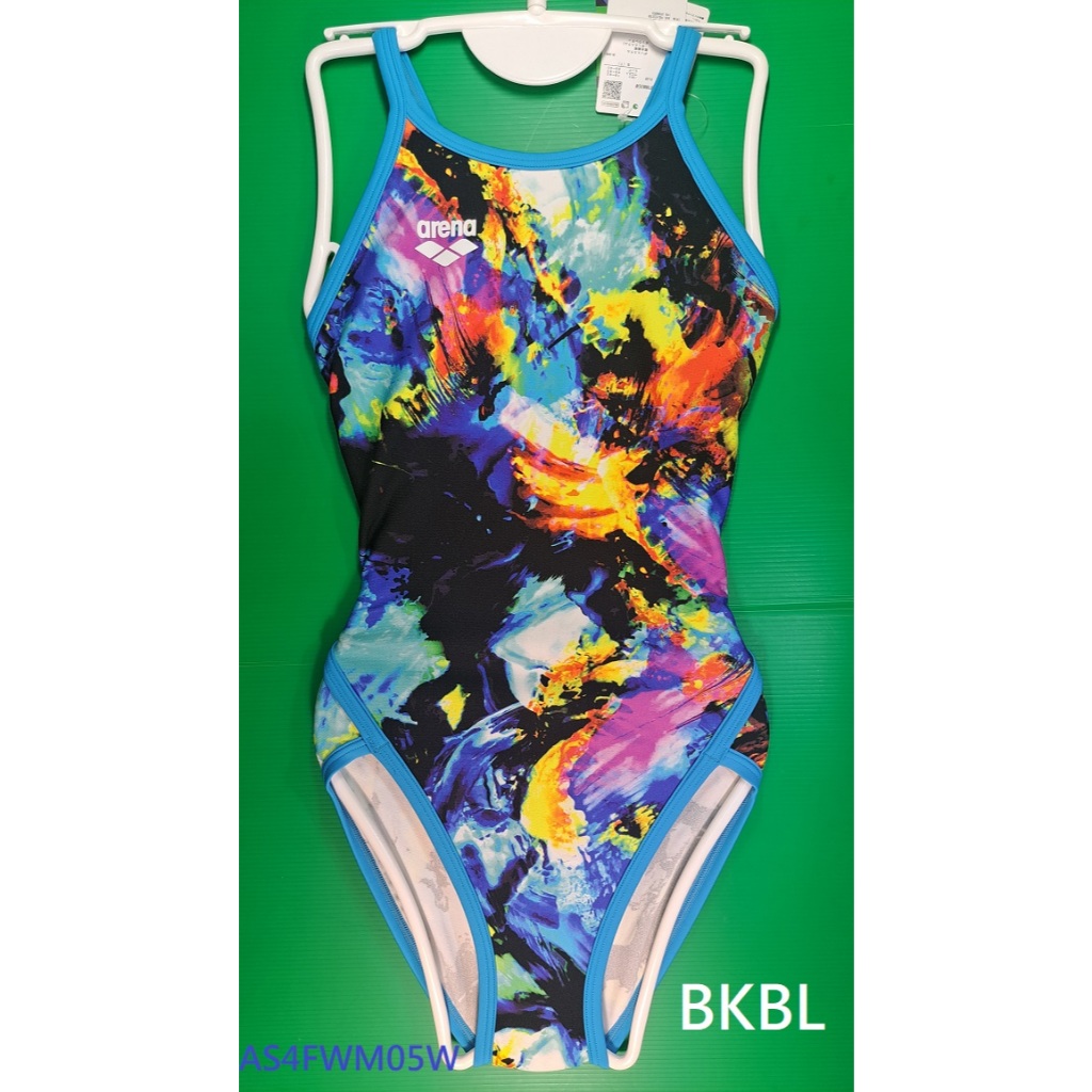 【ARENA+游泳多多】 AS4FWM05W 最新 超鮮豔 彩虹標 練習款泳衣 泳裝 S,M,L,O | 蝦皮購物
