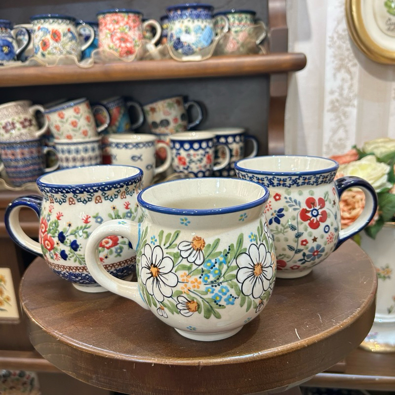 波蘭陶🇵🇱Manufaktura🇵🇱大胖杯 拿鐵杯 花茶杯 牛奶杯 馬克杯 (P268/TAB3/EO34) | 蝦皮購物