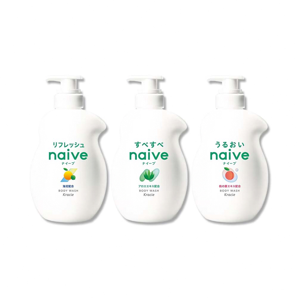 日本 Kracie 葵緹亞 沐浴乳 530ml 瓶 naive 100%植萃 胺基酸 香氛 水潤溫和 身體清潔 沐浴保養 | 蝦皮購物