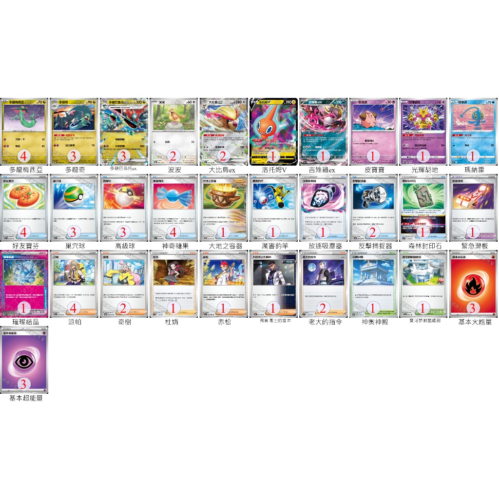 PTCG寶可夢卡牌 2025東京CL大師組8強 多龍巴魯托ex 60張構築合售 洛托姆 吉雉雞 好友寶芬 派帕 璀璨結晶 | 蝦皮購物