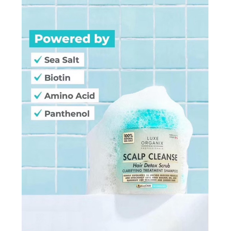 Luxe Organix Scalp Cleanse Hair Detox Shampoo | 蝦皮購物