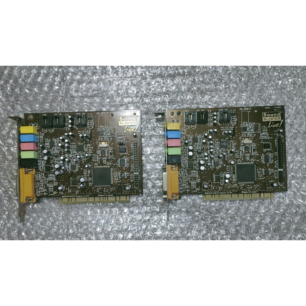 二手 創新 Live 4.0 CT4830 7成新 支援KX驅動 桌機聲卡 | 蝦皮購物