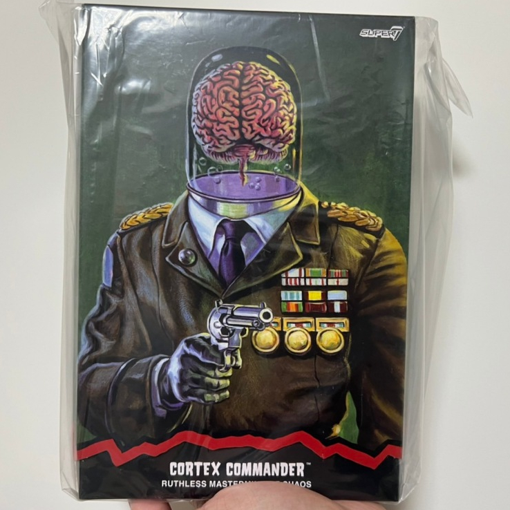 現貨在台 7吋 SUPER7 終極系列 大腦軍官 皮質指揮官 Cortex Commander 最壞的THE WORST | 蝦皮購物