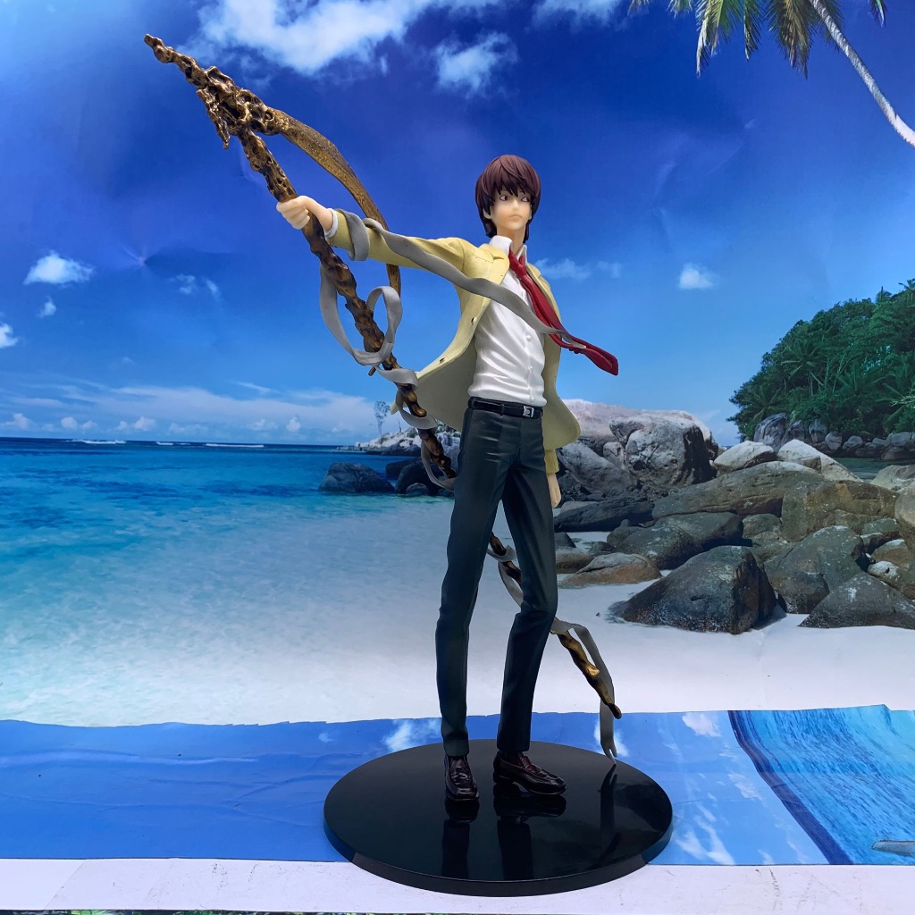 限時促銷【死亡筆記本】deathnote 夜神月 卡密 站姿 模型 盒裝 26cm 800 | 蝦皮購物