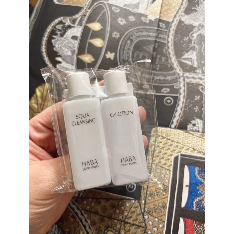 現貨 日本購回 日本HABA 限定小樣G露化妝水20ml 卸妝20ml 一組兩入各一 日本正品 全新 | 蝦皮購物