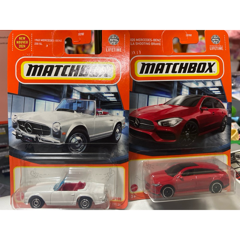 matchbox 2020 MERCEDES-BENZ CLA SHOOTING brake 1963 230 SL | 蝦皮購物