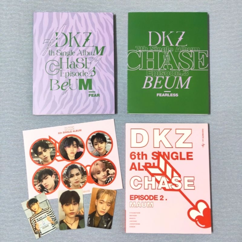 [DKZ專輯]整圖100（第六張單曲內容物如圖、第七張單曲皆為空專） | 蝦皮購物