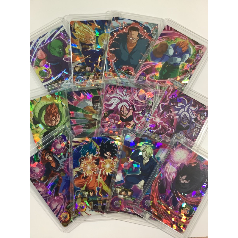 七龍珠英雄 BMT8 超稀有卡 3星卡12張一套合售 BM8彈 3星卡片一套 | 蝦皮購物