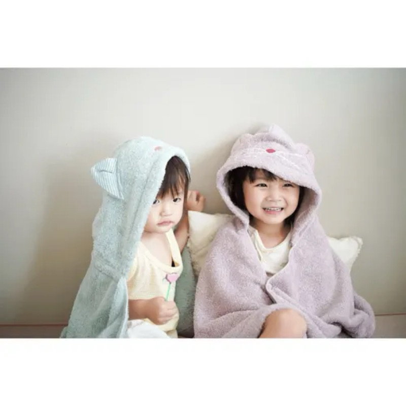 預購｜日本製 今治浴巾 Kontex 100%棉 貓咪兒童浴巾 浴袍 禮物 | 蝦皮購物