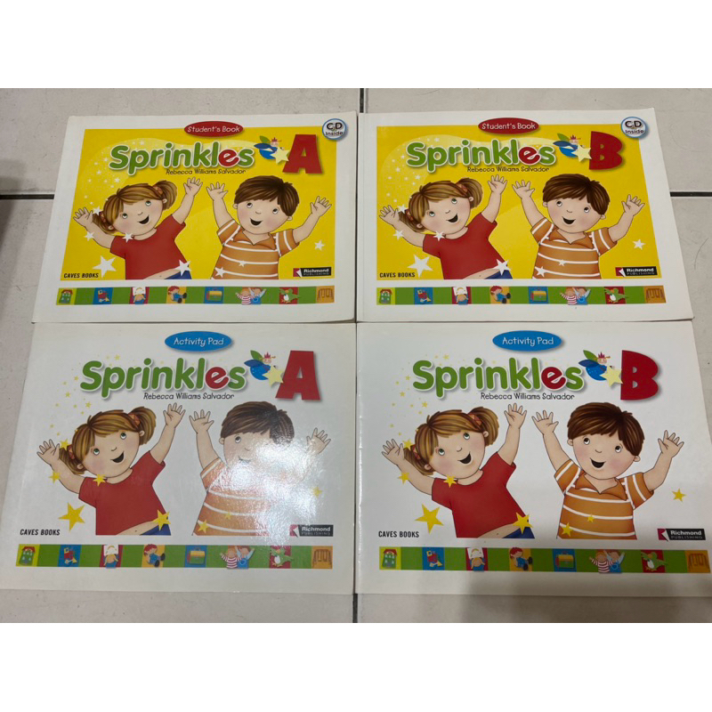 Sprinkles A & B Student's Book (附2CD+ 2 Activity Pad) | 蝦皮購物