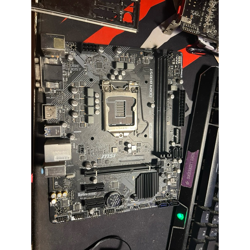 H310M PRO VDH PLUS+i3 9100f+酷碼藍光散熱風扇 （記憶體插槽第二條故障 第一條插幾g沒問題） | 蝦皮購物